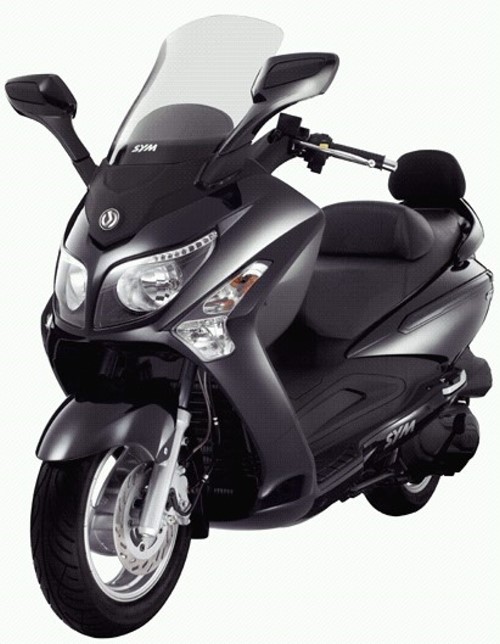 SYM GTS 300i 2012, Schwarz