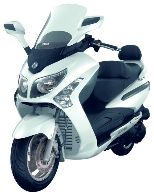 SYM GTS 300i 2012, Weiss